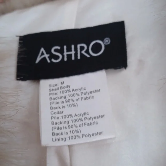 Ashro Faux Fur Coat